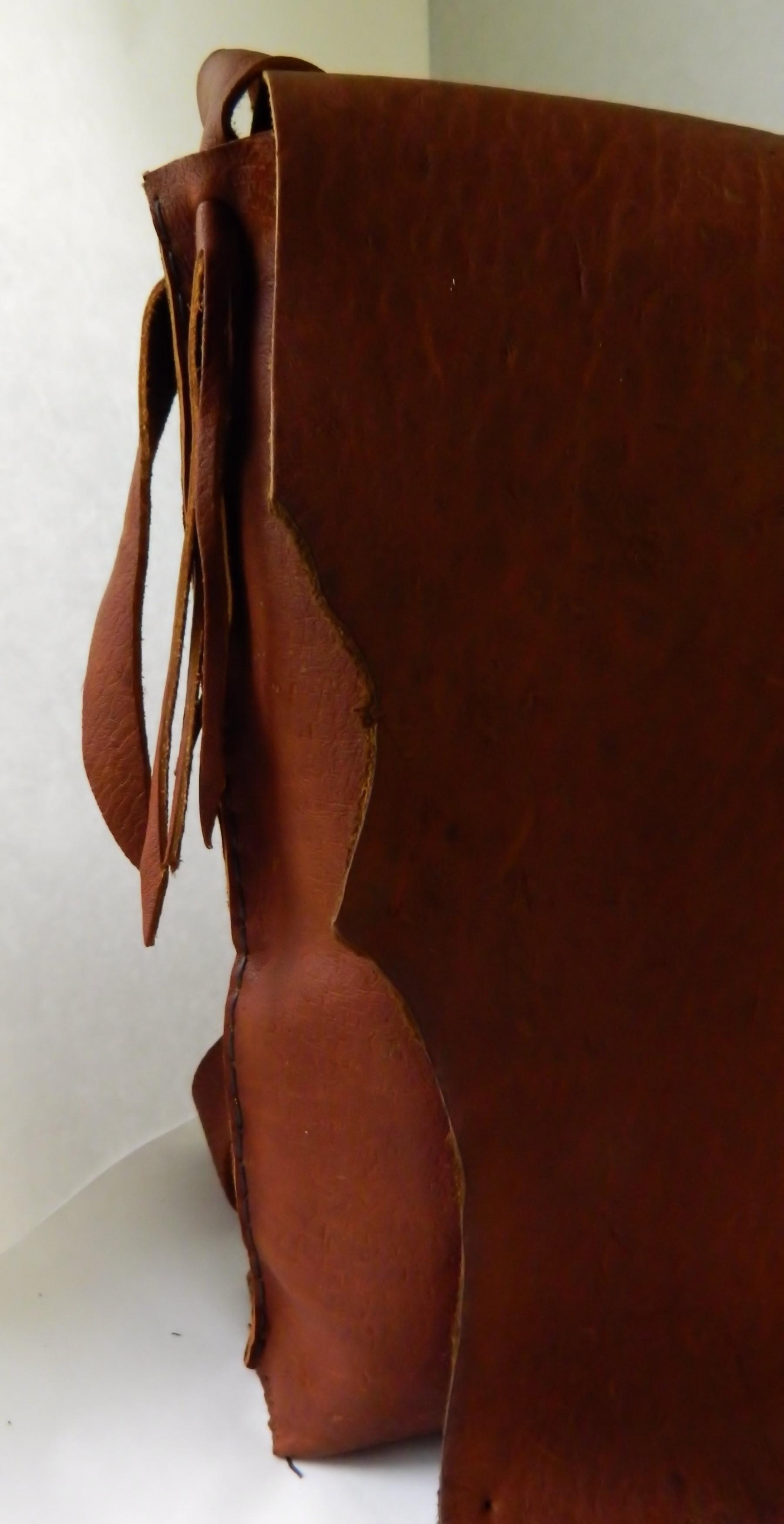 Handmade Rustic Leather Messenger Bag on Luulla