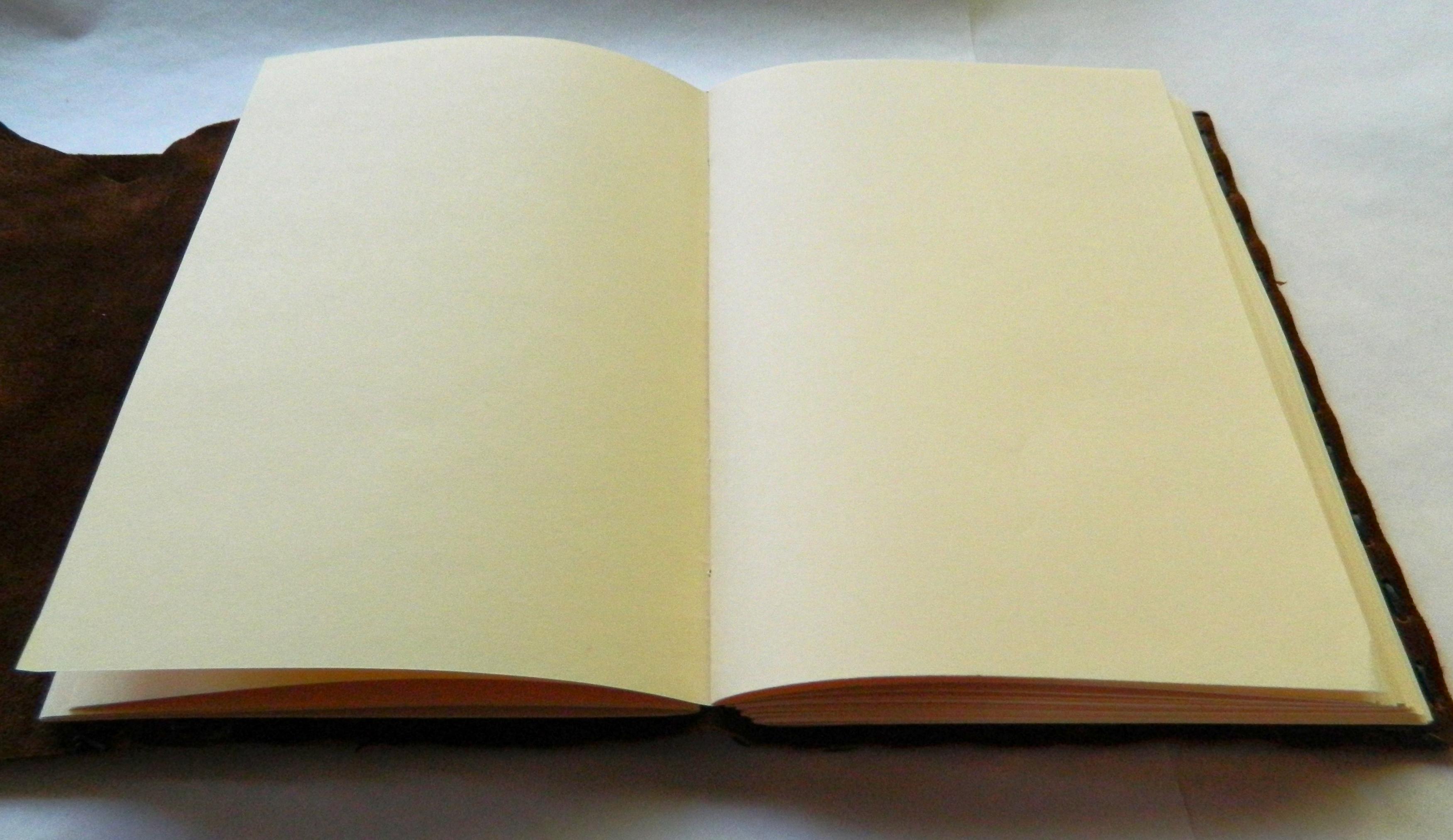 Handmade Rustic Leather Journal on Luulla